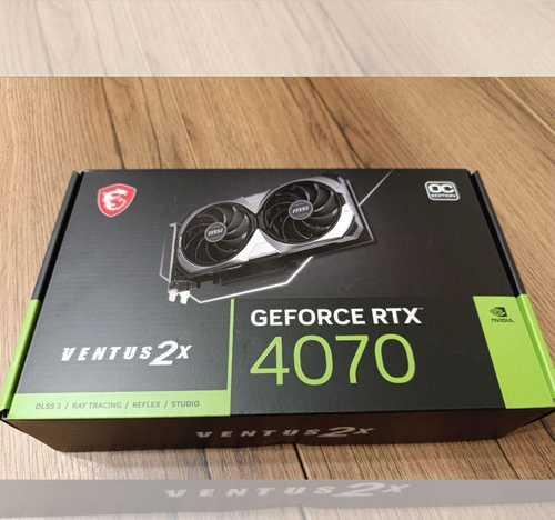 Видеокарта MSI RTX 4070 12Gb Новая