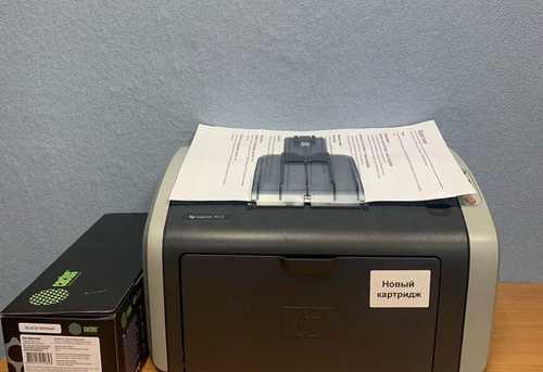 Лазерный принтер HP LaserJet 1015 + Новый картридж