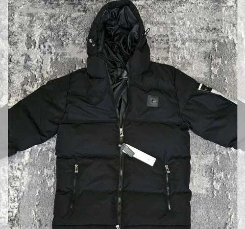 Пуховик зимний мужской Stone island