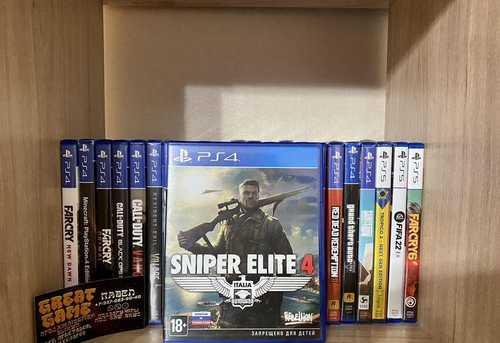 Игры PS4: Sniper Elite 4