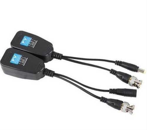 Переходник инжектор питания BNC RJ45 Balun