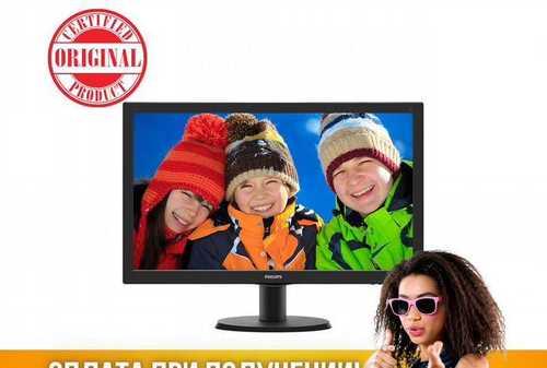 Монитор philips 24"; 243V5qhsba(00/01)