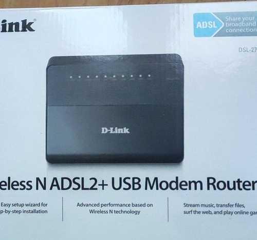 D-Link модем роутер