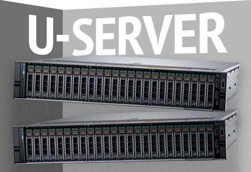 Сервер Dell R740xd 24SFF H730p 2x750W платформа Б