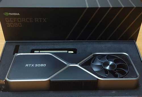 Видеокарта Nvidia RTX 3080 10GB Founders Edition