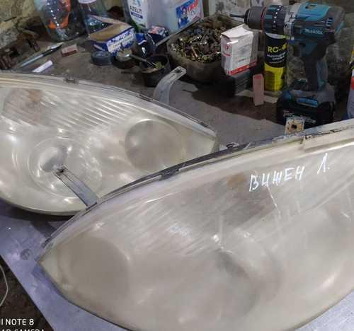 Фара geely fc vision