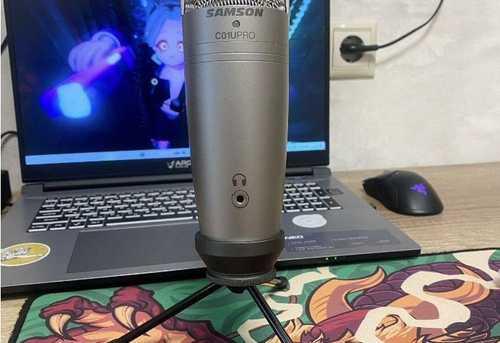 Конденсаторный USB микрофон Samson C01U PRO