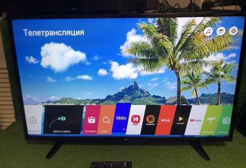 Lg 43” 4k UHD Smart TV Wi-Fi HDR