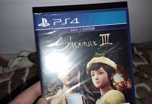 Shenmue 3 ps4,5 новый в пленке