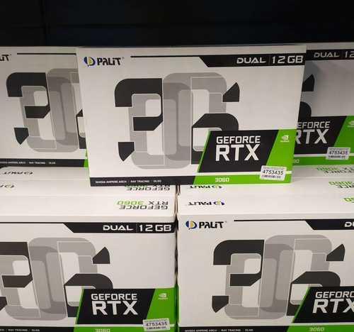 Palit RTX 3060 12Gb новые, гарантия 3 года