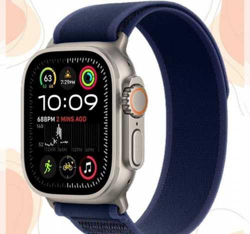 Apple Watch Ultra 2 (2024) 49mm Natural Blue Trail