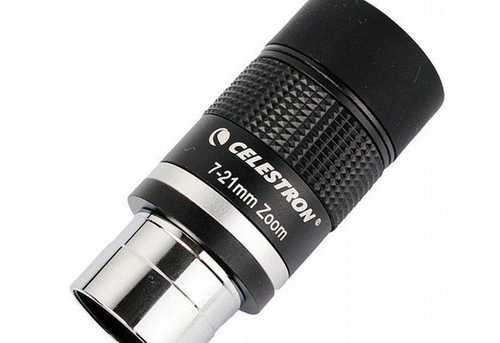 Celestron 7-21 мм зум окуляр HD новый