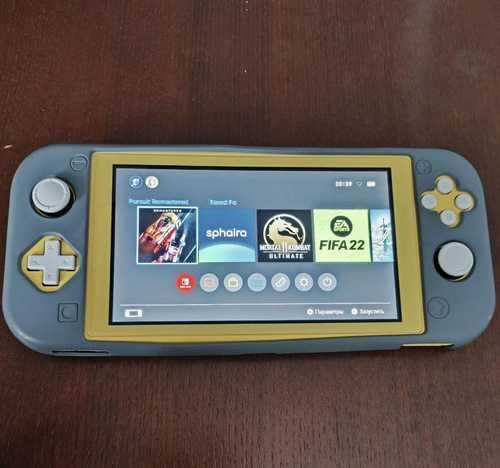 Nintendo Switch Lite, 32 ГБ, Прошитая