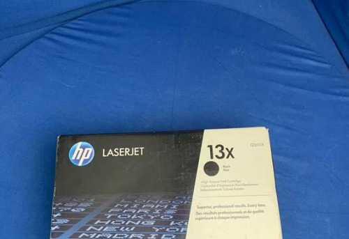 Картридж HP 13X Q2613X Запечатан оригинал