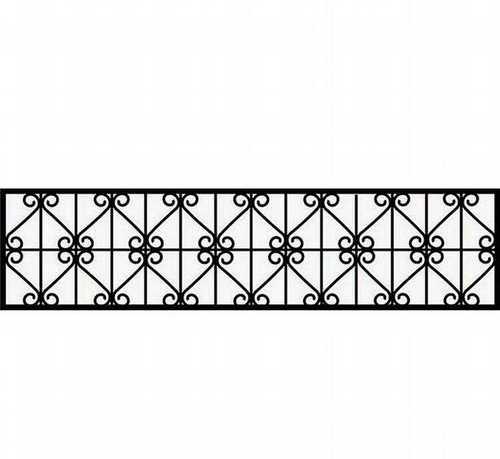 Сварная металлическая ограда - «Прайм-мк-225439»