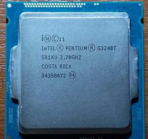 Процессор Pentium G3240T