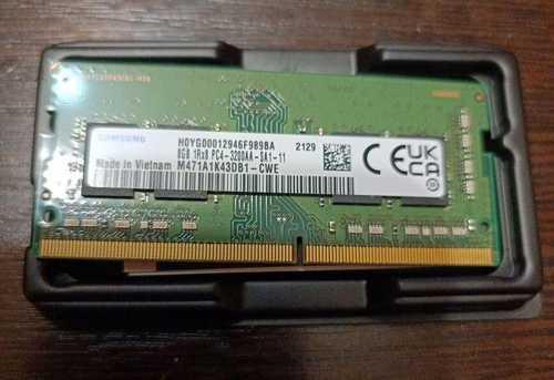 Оперативная память Samsung M471A1K43DB1-CWE 1x8 гб