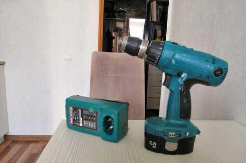 Аккумуляторная дрель шуруповерт makita 18v