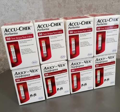 Тест полоски Акку Чек (accu-chek)