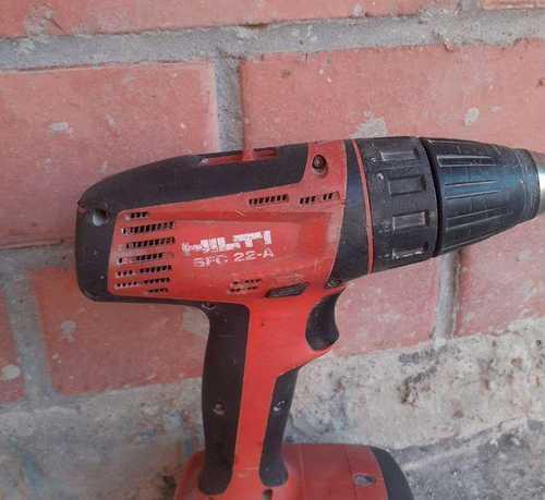 Аккумуляторная дрель hilti such 22-a