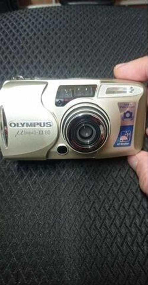 Плёночный фотоаппарат Olimpus mju iii 80