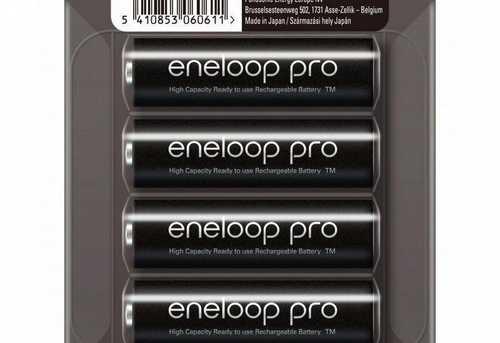 Аккумулятор panasonic Eneloop Pro AA 2450 4BP (BK