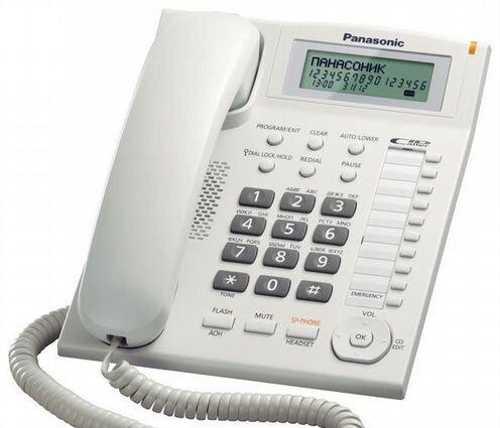 Телефонный аппарат Panasonic KX-ts2388ru white