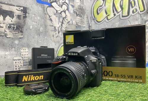 Nikon D5600 Kit AF-P 18-55mm VR 25 кадров