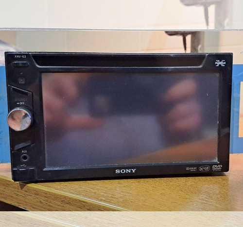 Магнитола Sony XAV 63