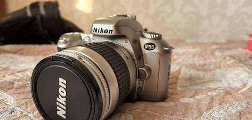 Плёночный фотоаппарат Nikon F55