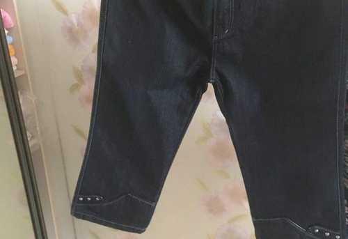 Новые плотные джинсовые капри Размеры 54-56. 56-58