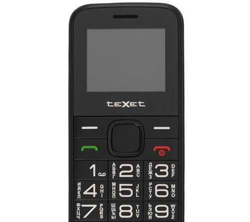 Сотовый телефон Texet TM-B201 1.77" Black GSM