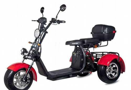 Электроскутер Citycoco WS-PRO trike 2000w 20ah (кр