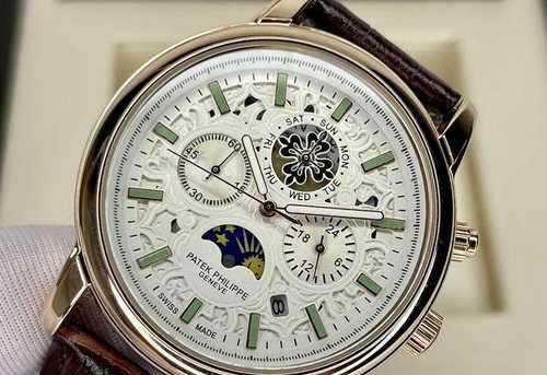 Часы мужские Рatek Рhilippe (хронограф) на коже