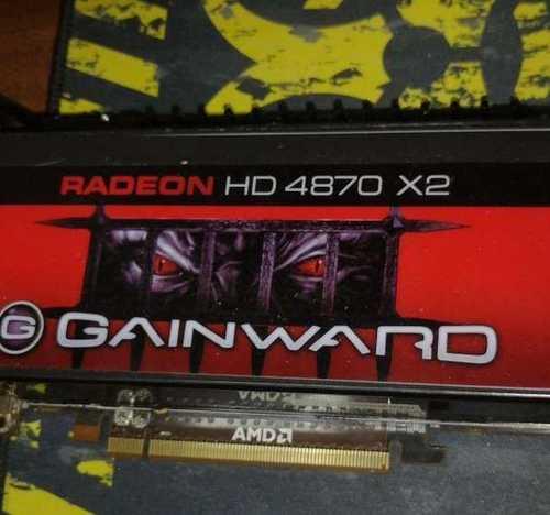 Видеокарта radeon HD 4870 x2