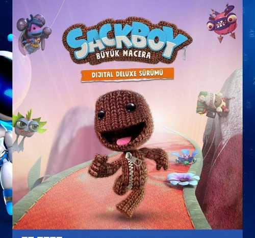 Sackboy: Buyuk Macera digital Deluxe edition PS4 and PS5