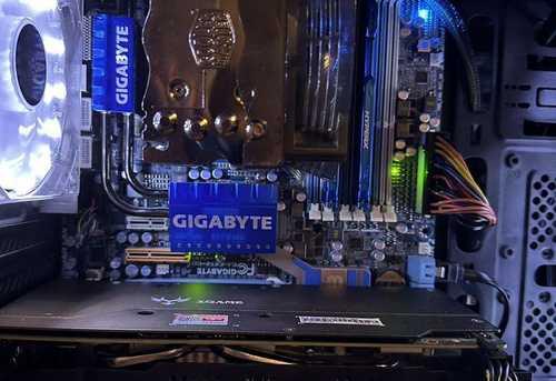 Мат плата 1366 Gigabyte GA-EX58-UD5 + i7 930