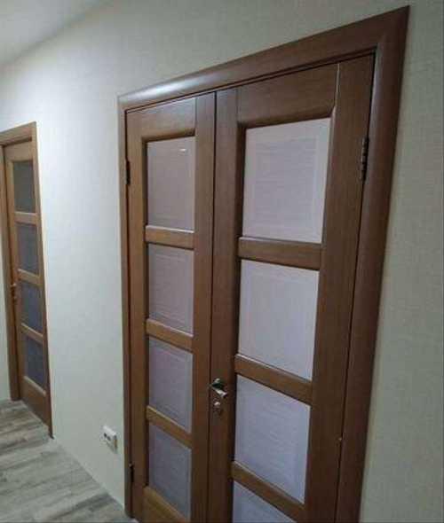 Межкомнатные двери бу с коробкой четыре штуки, две | Festima.Ru .
