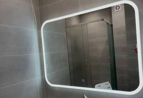 Зеркало в ванну с подсветкой