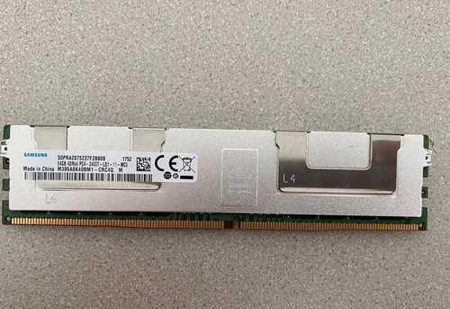Модуль памяти Samsung DDR4 2400 Registered ECC lrd