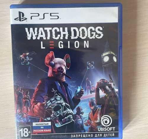 Watch dogs legion ps5 диск