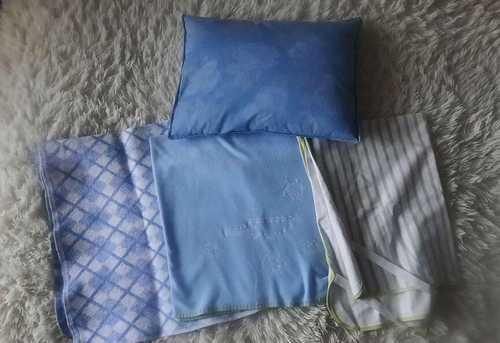 Одеяло, подушка, наматрасник
