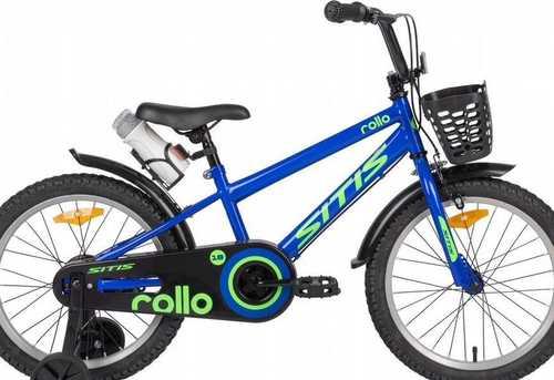 Велосипед sitis rollo 18" (2023) Blue Vor268