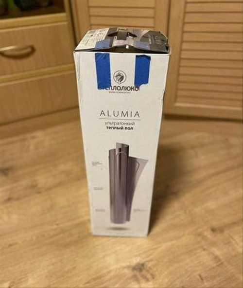 Новый ультратонкий теплый пол Alumia