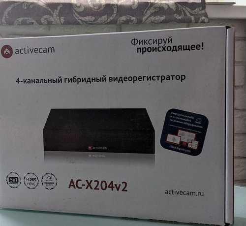 Видеорегистратор ActiveCam AC-X204v2