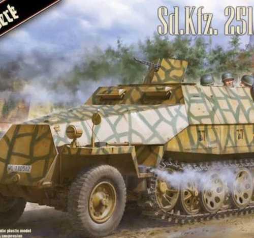 1:16 бронетранспортер Hanomag Sd.Kfz. 251 танк