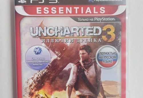 Uncharted 3 : Иллюзии Дрейка (рус, лицензия) PS3
