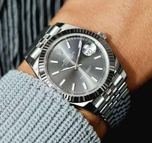 Мужские часы Rolex Datejust стальные