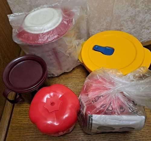 Новые предметы Tupperware