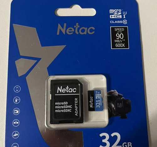 Карта памяти microsd 32